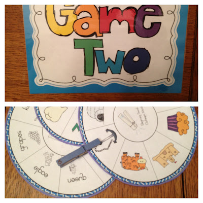 Blog Hoppin': Beginning Sound Clothespin Match